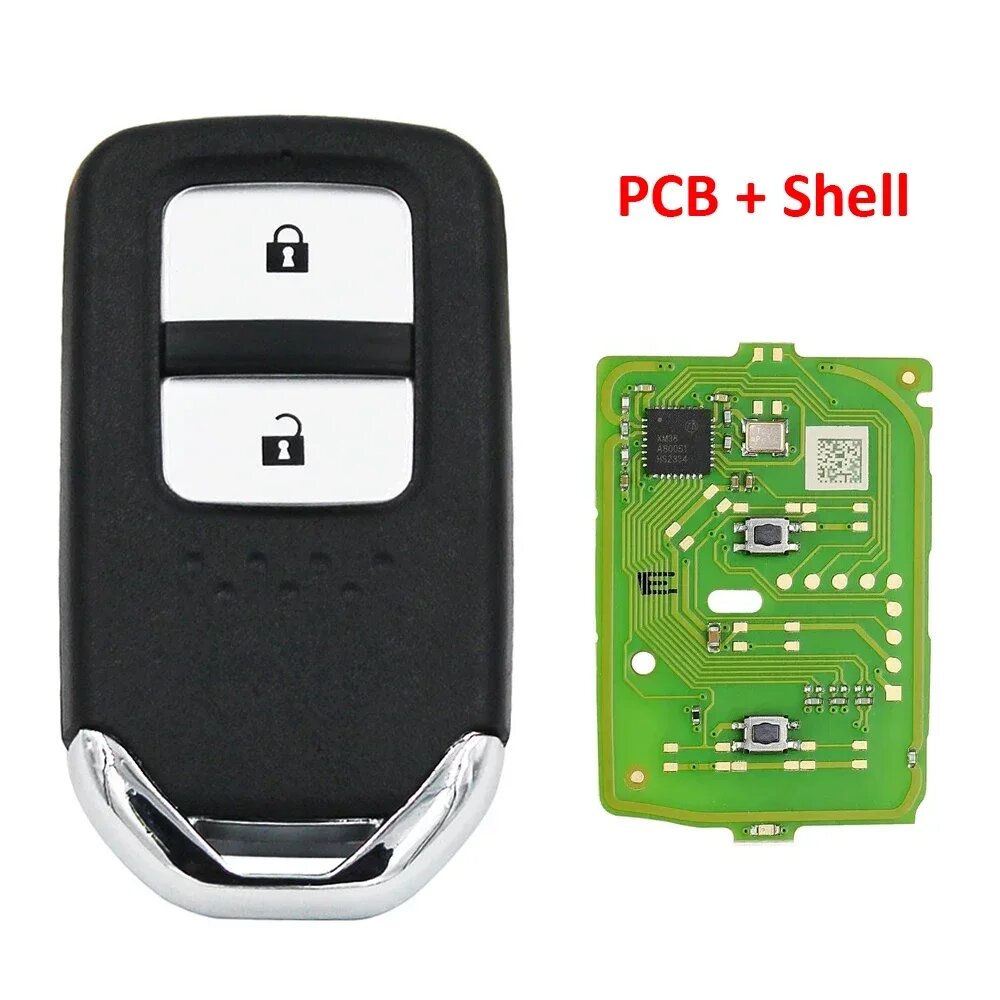 Пульт Honda Fit XR-V Jazz City 2019-2022, 2 кнопки, PCB with Shell