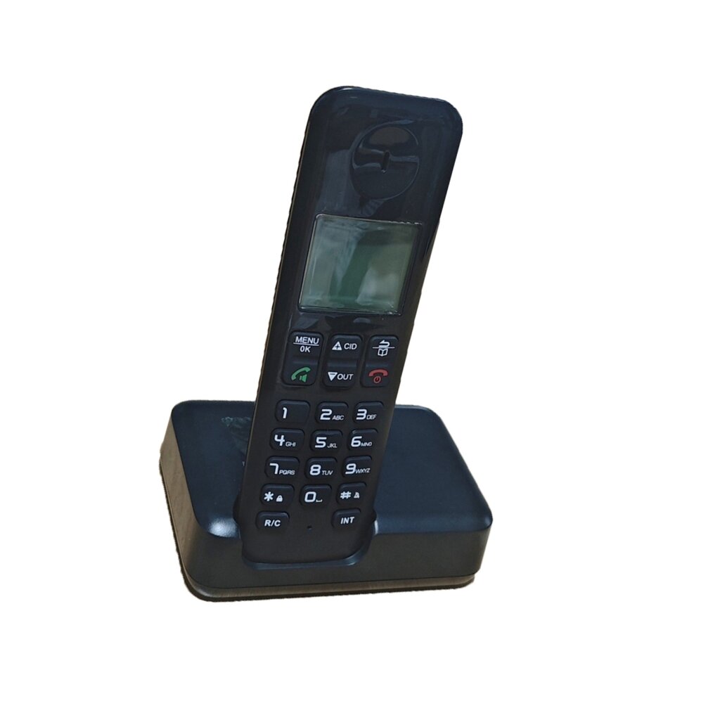 Цифровой беспроводной офисный стационарный телефон от матери к ребенку со штекером европейского стандарта