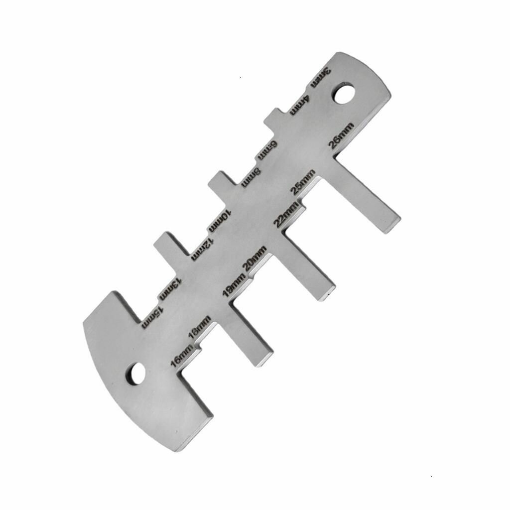 Набор инструментов, Измерительная шкала настольной пилы для измерения предельной высоты датчика-стальной цвет