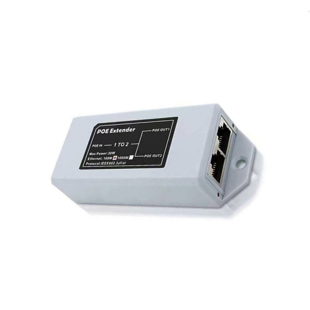 Повторитель Ethernet PoE 1вход 2выхода