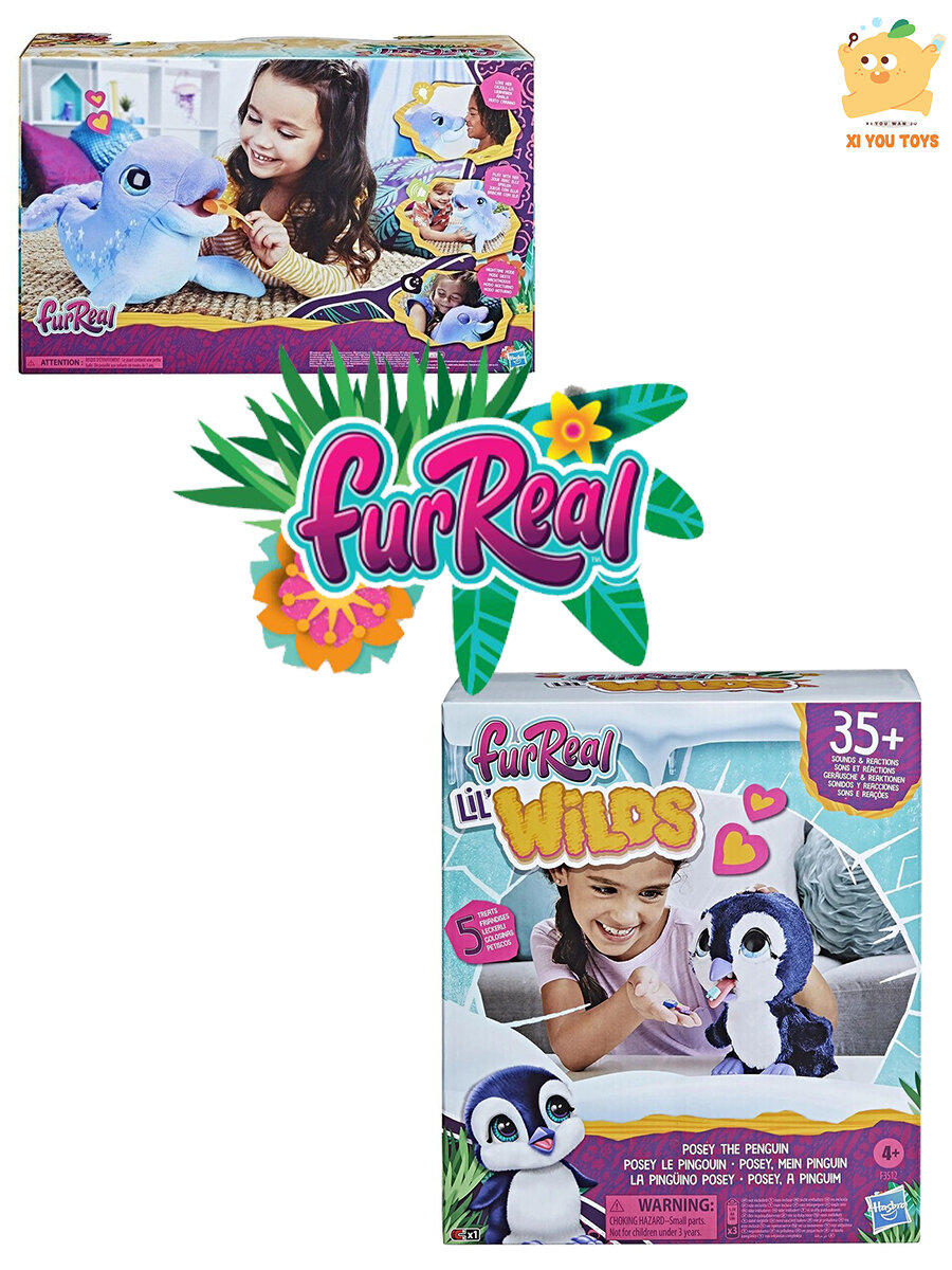 Hasbro Furreal 2-piece Toy / Интерактивные Игрушки, Модели Животных, Подходящие Для Детей В Возрасте От 4 Лет И Старше