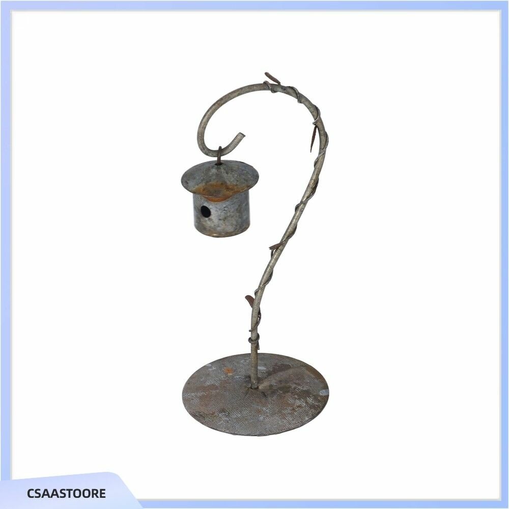 Птичий сарай алюминий, 1:12-1:6, антик, мини, декор