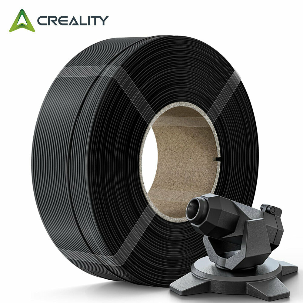 Creality CR-PETG, беспроводной вал, 1,75 мм, 1 кг, Черный, заправка нити для 3D-принтера