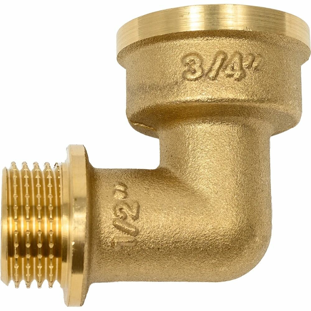 Уголок LEXLINE 3/4-1/2 вн/нар, латунь, 20-15 514034