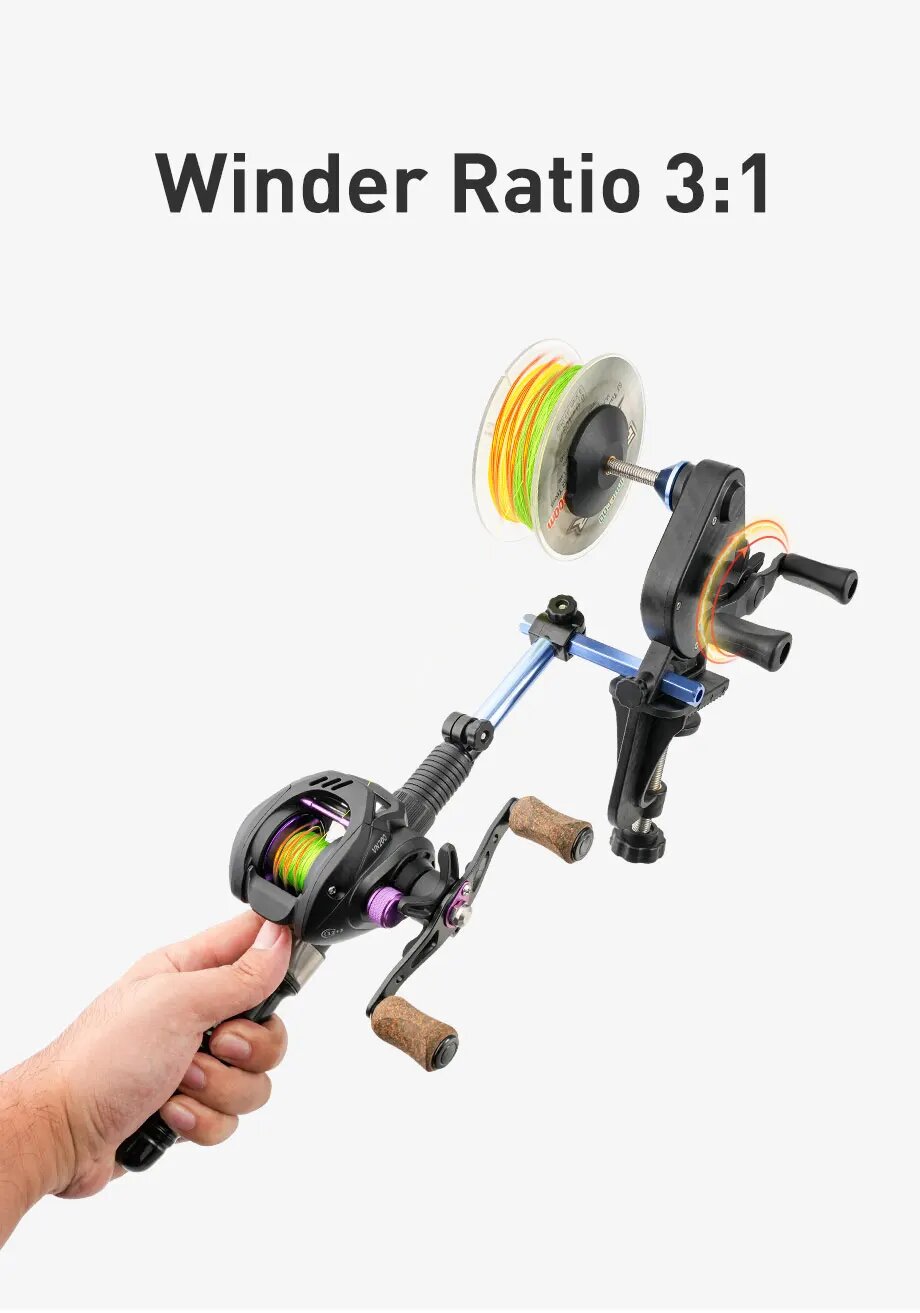 Устройство Для Намотки Лески С Функцией Размотки, Материал ABS, Аксессуар Для Рыболовного Инструмента Для Рыбалки