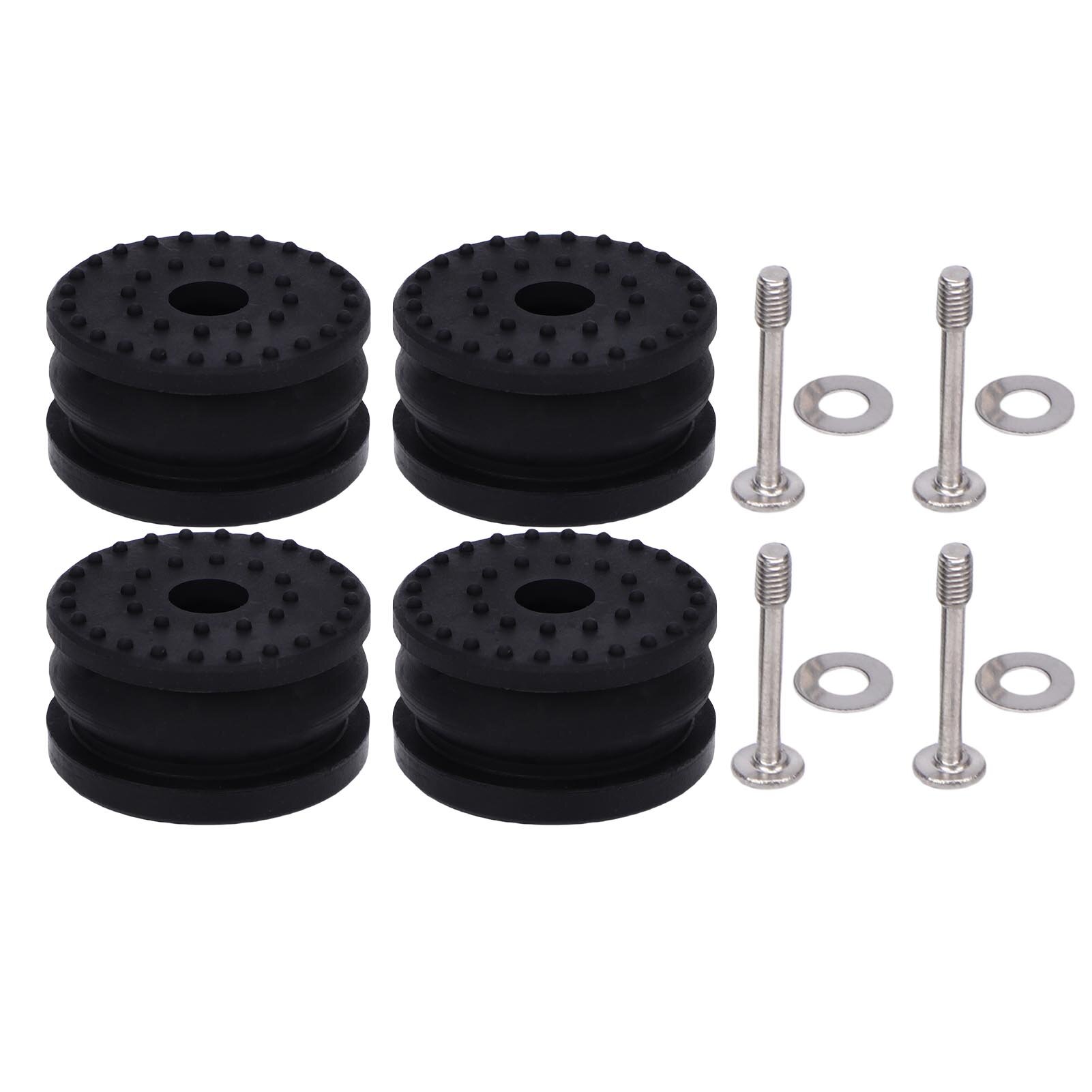 4 амортизирующие накладки для 3D-принтера Bambu Lab H2D, высокопрочные резиновые нескользящие антивибрационные ножки.