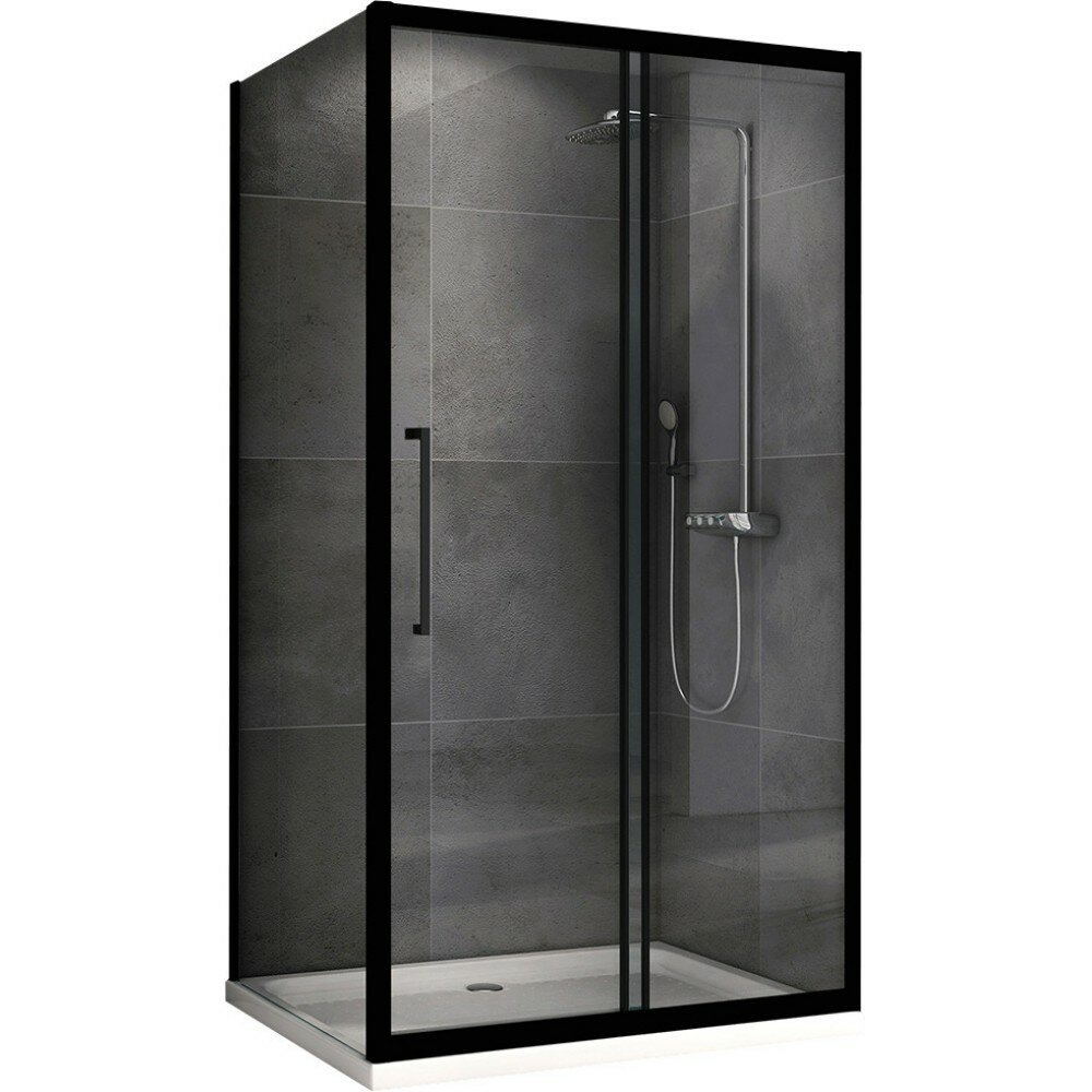 Душевой уголок Abber Schwarzer Diamant 130х50 AG30130BH-S50B