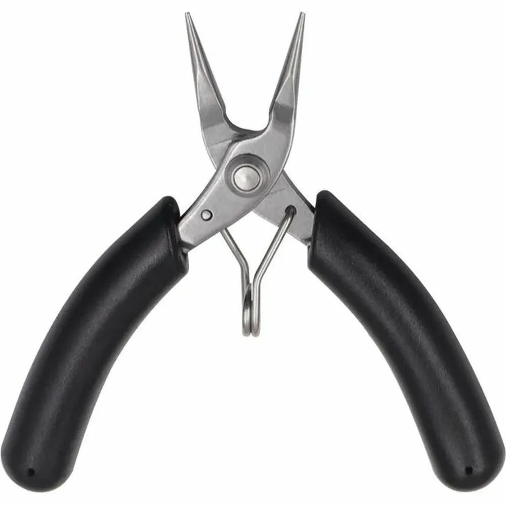 Мини круглогубцы для рукоделия Vitatools никелированные, с обливными рукоятками, 120 мм kruglogubtsy-10sm