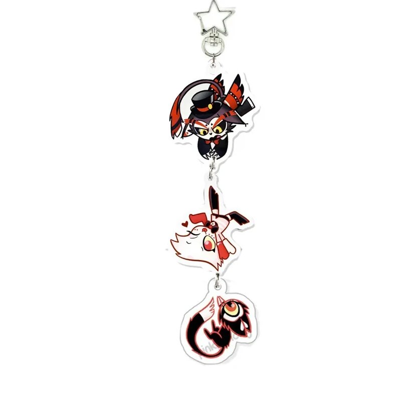 Hazbin Hotel акриловые фигурки 10 см, Черный