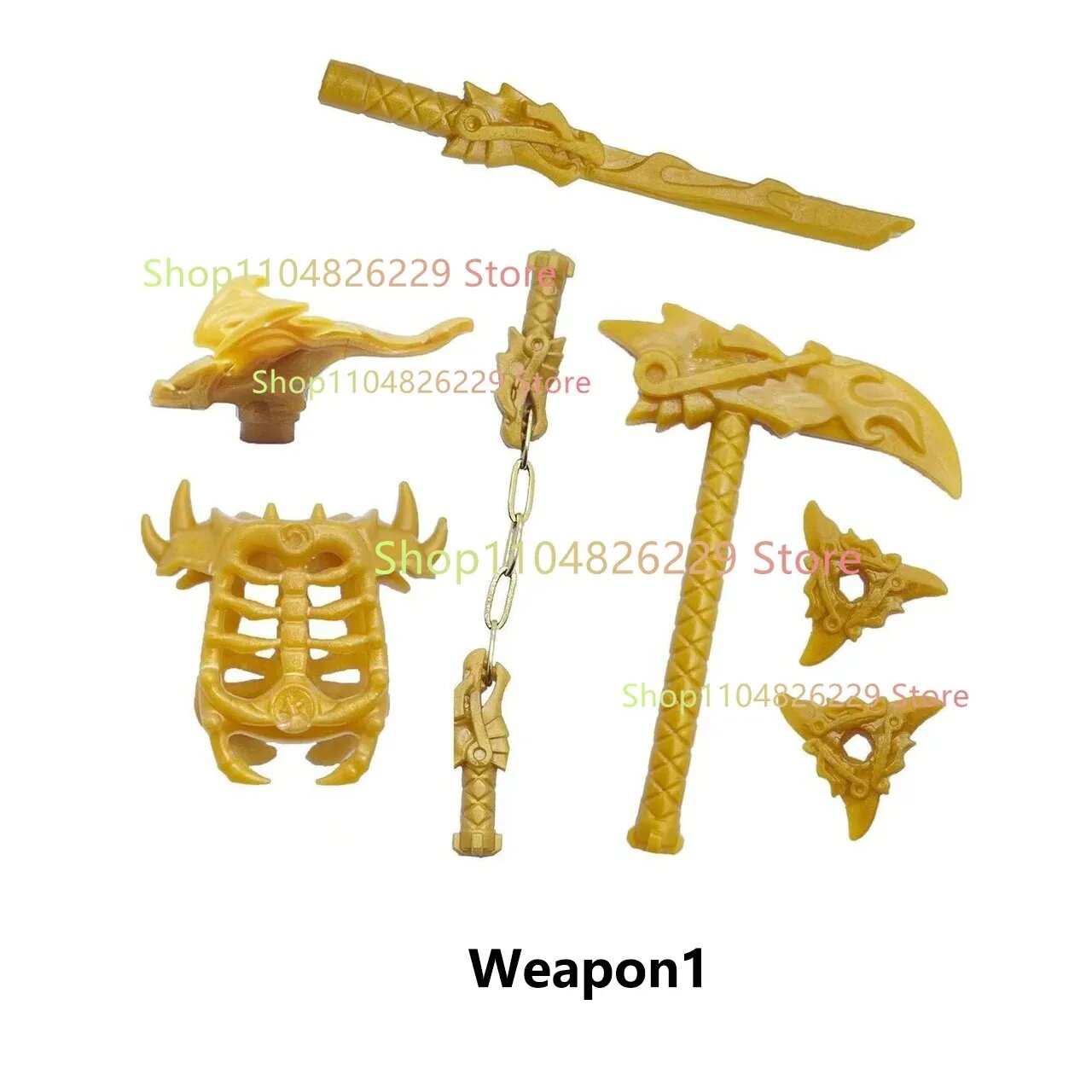 OTRAINBOW микро-конструкторы драконы пластик 3+ Weapon1