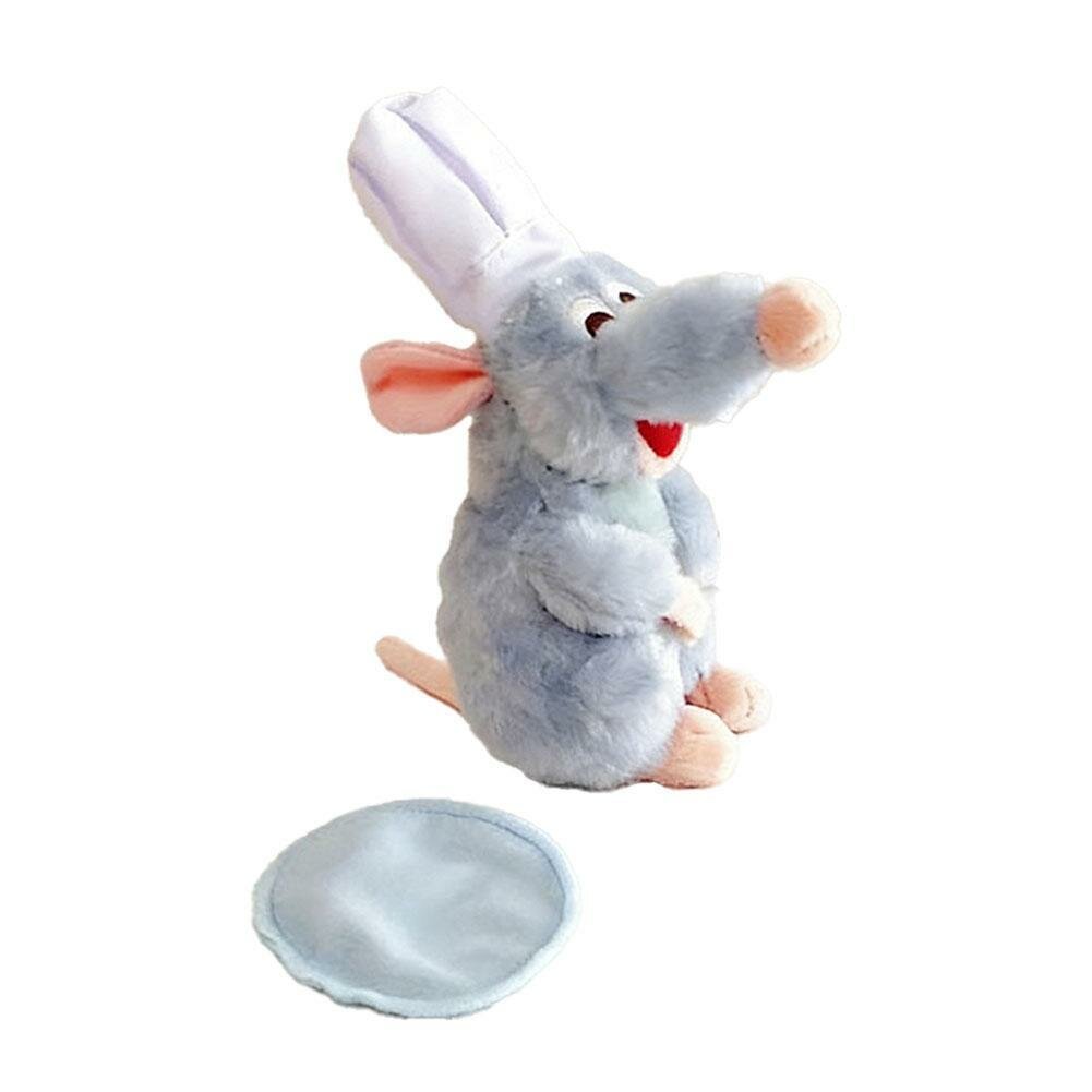 Мягкая игрушка "Рататуй" из мультфильма "Зверополис" с магнитами, на которой можно сидеть.