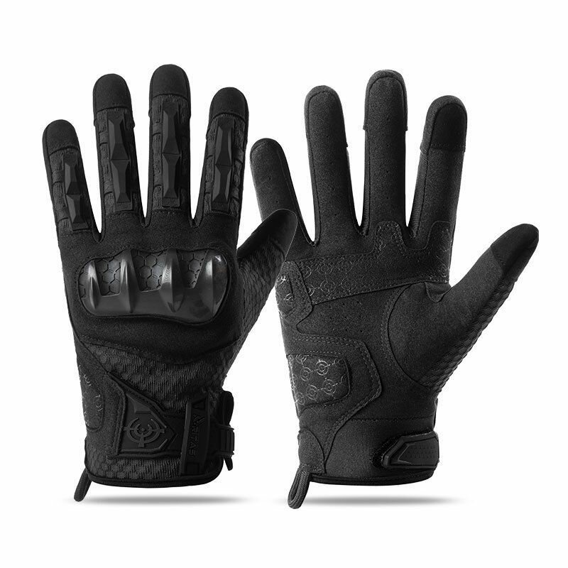 Тактические перчатки для тренировок на открытом воздухе, фитнеса, скалолазания, велоспорта, с жесткой оболочкой, противоскользящие, износостойкие, полнопальцевые, тактические спортивные защитные перчатки