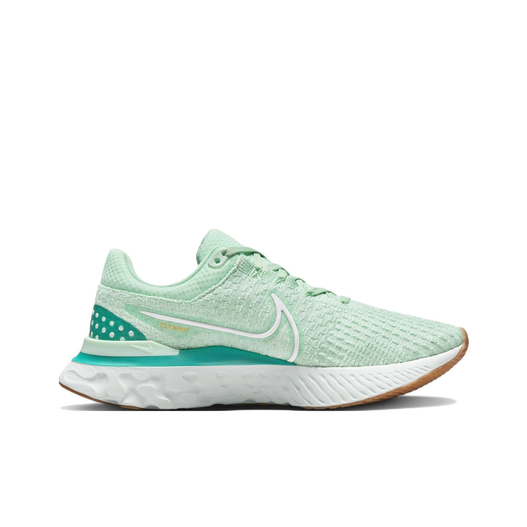 Кроссовки NIKE React Infinity Run Flyknit 3, размер EU 36 стопа (22.5CM), green — фото 1