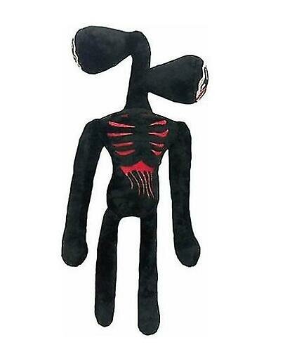 40 см Сирена голова плюшевая игрушка черная Сирена голова кукла ужас персонаж кукла пелюши игрушка дети день рождения подарок (черный)