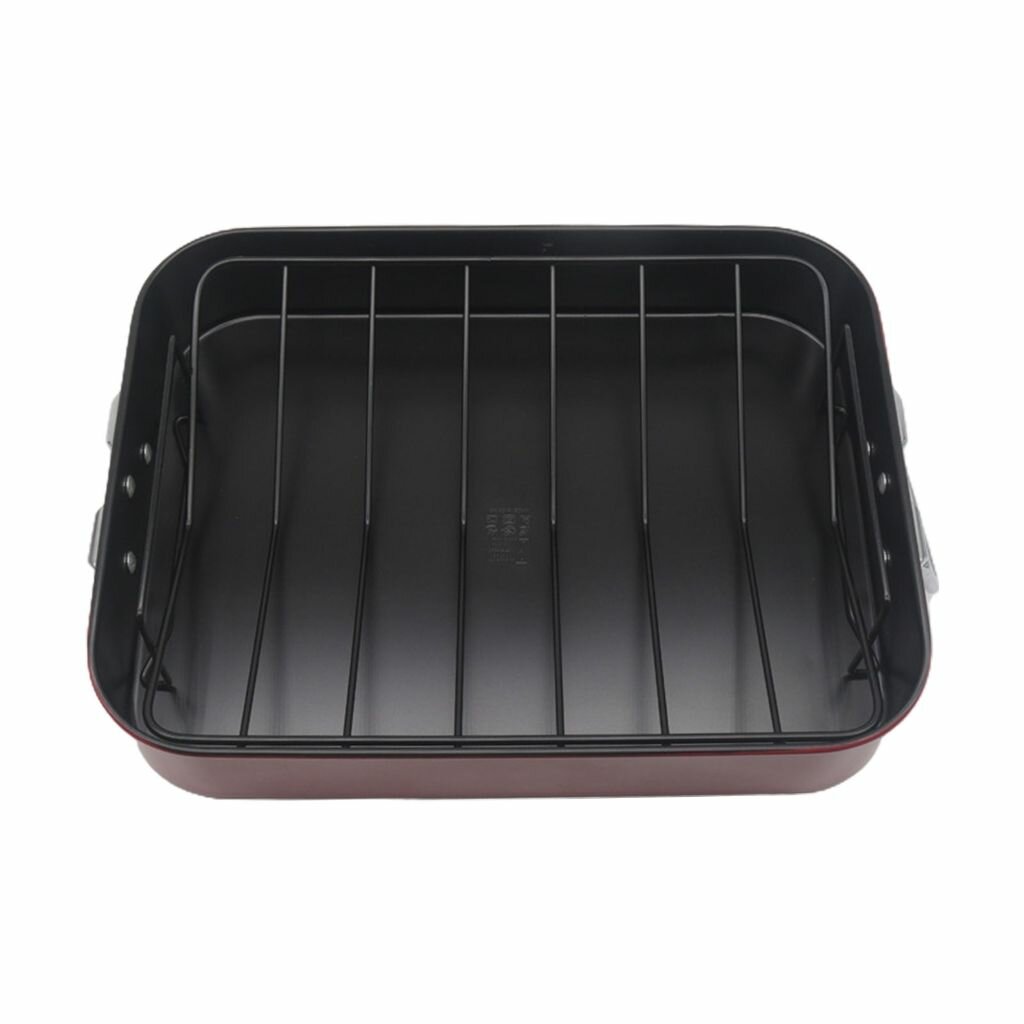 Тарелка с курицей-гриль из нержавеющей стали