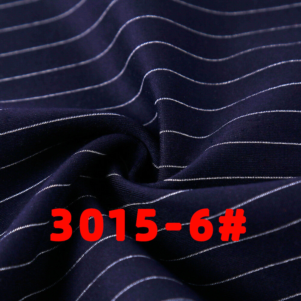 Ткань для униформы, этикетка продукта 3015, вертикальная полоска, римская ткань, плотная машинная сумка, брокат, хлопковая полоска, устойчивая к скатыванию, в наличии
