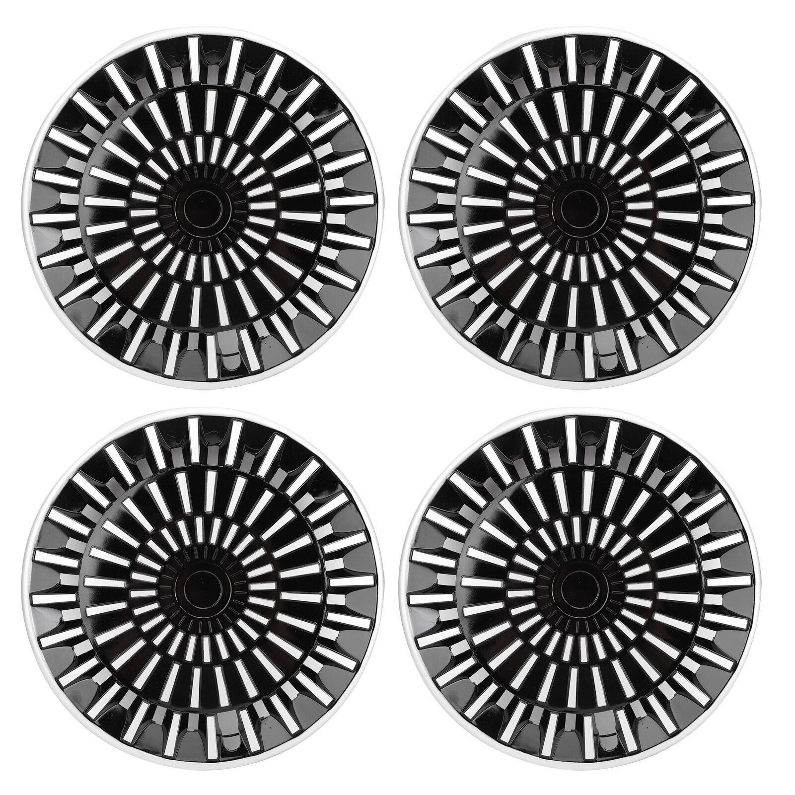 Комплект из 4 универсальных колпаков на ступицы 14-дюймовых колес для легковых автомобилей, грузовиков и внедорожников (R14).