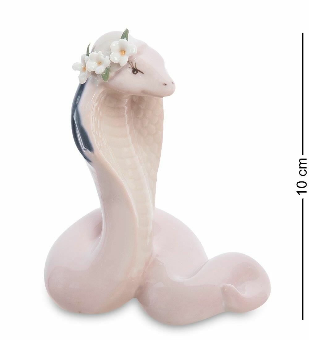 Фигурка настольная Змея (Pavone) A1965138 Pavone, Фарфор, в подарок