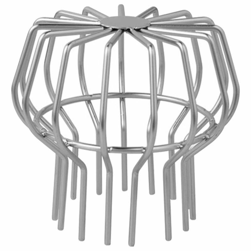 Стальные фильтры для желобов с мелкой сеткой, предотвращают засоры, нержавеющие фильтры для водостоков, - 4 дюйма