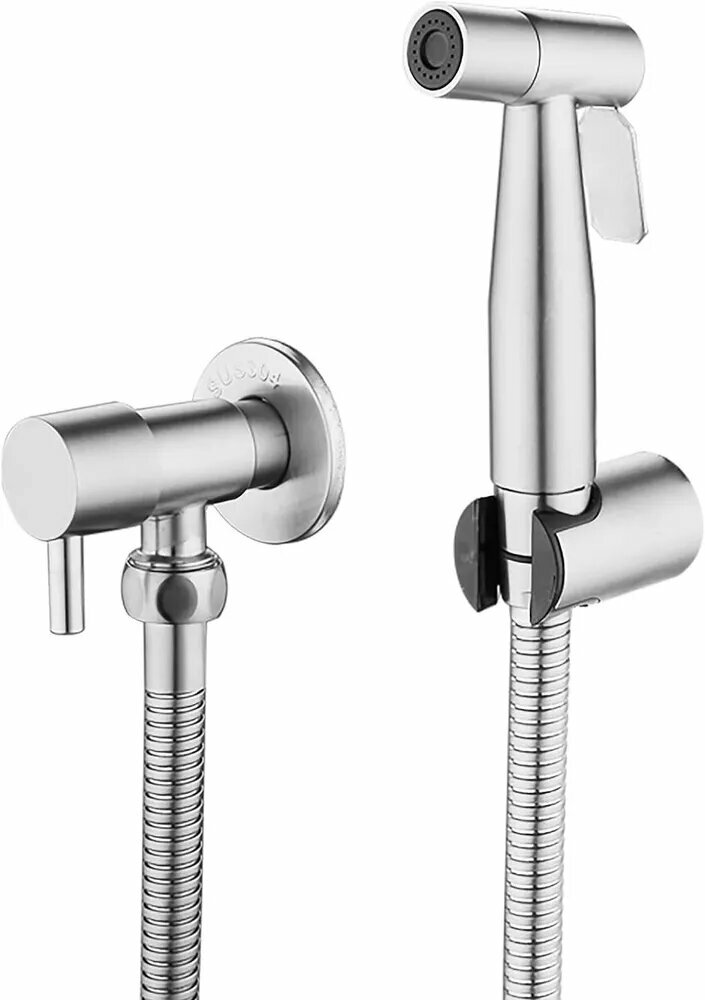 304 смеситель для биде из нержавеющей стали черный набор для чистки пульверизатора для унитаза