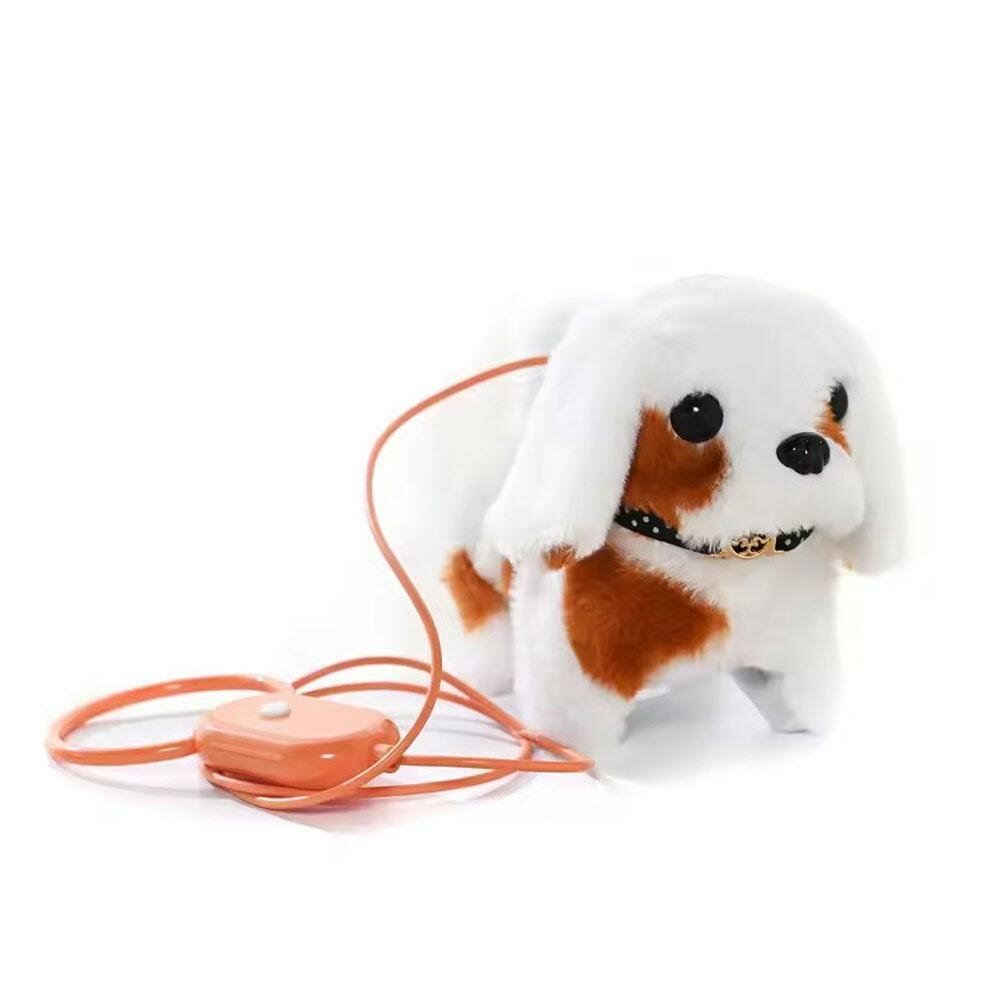 Интерактивная собака "Любимый питомец", щенок, на пульте управления, ходит на пульте-поводке