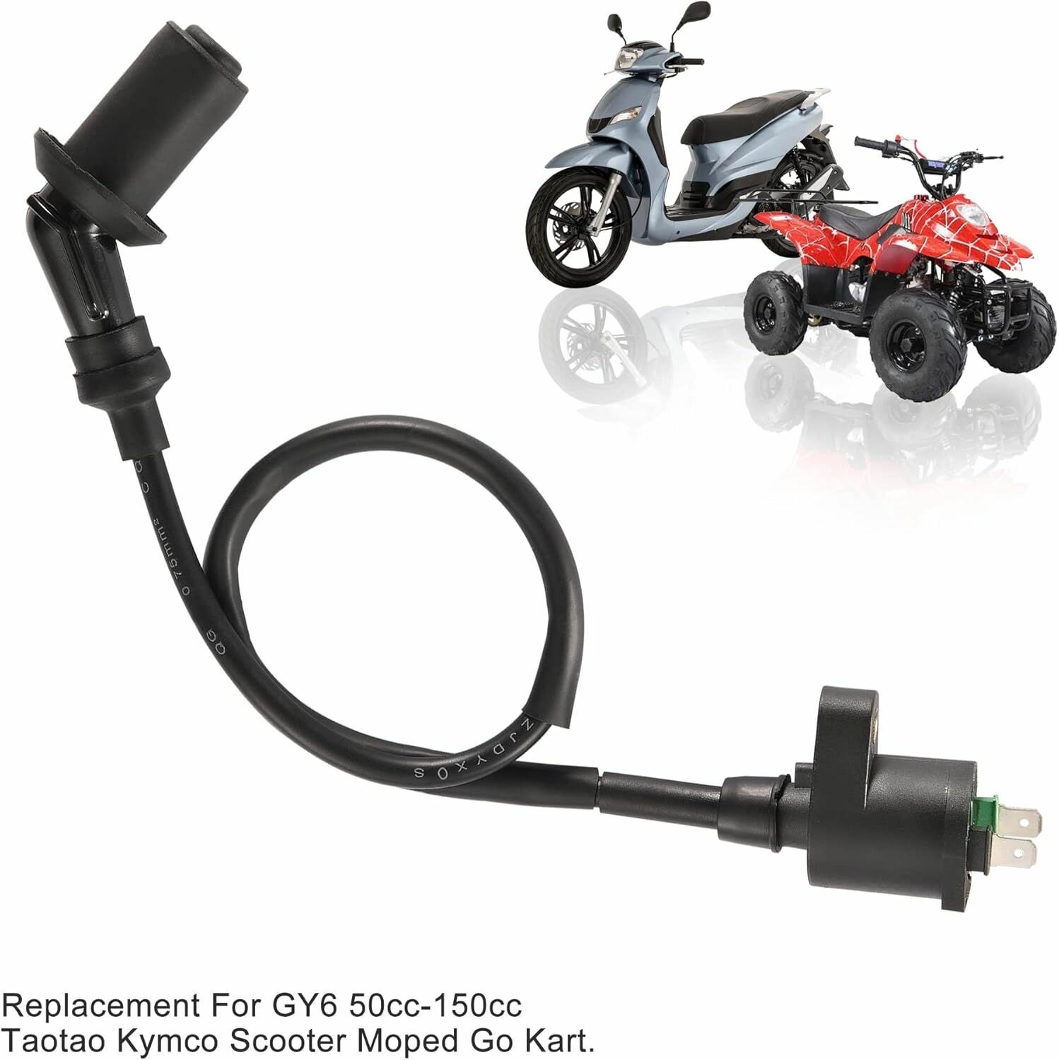 Катушка зажигания для питбайка, мотоцикла, GY6 50cc-150cc