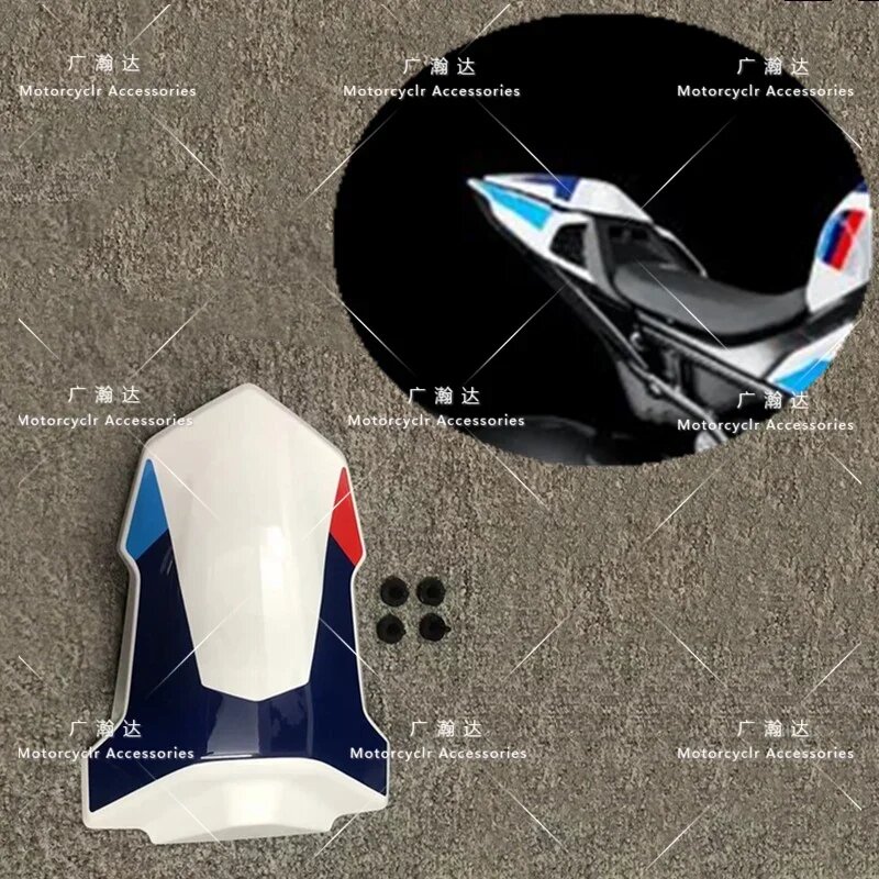Подходит для BMW S1000RR 2019 2020 2021, чехол на заднее сиденье мотоцикла, обтекатель пассажирского сиденья, задняя крышка s1000RR, новый S1000RR
