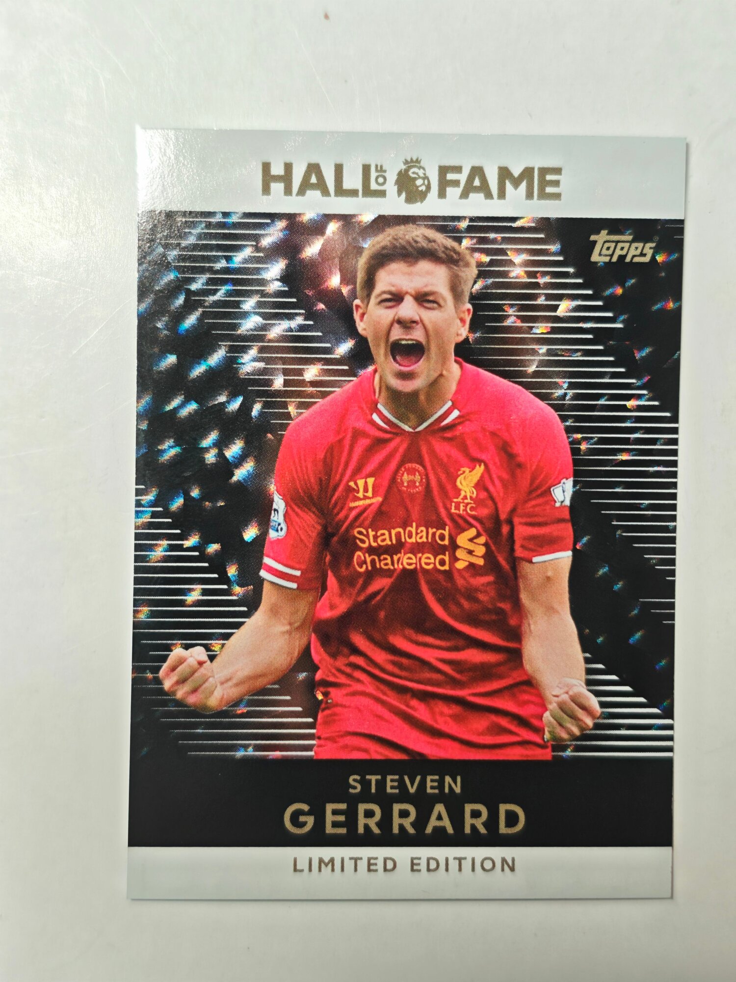 Коллекционная карточка TOPPS Premier League Football 2026, специальная коллекционная карточка.