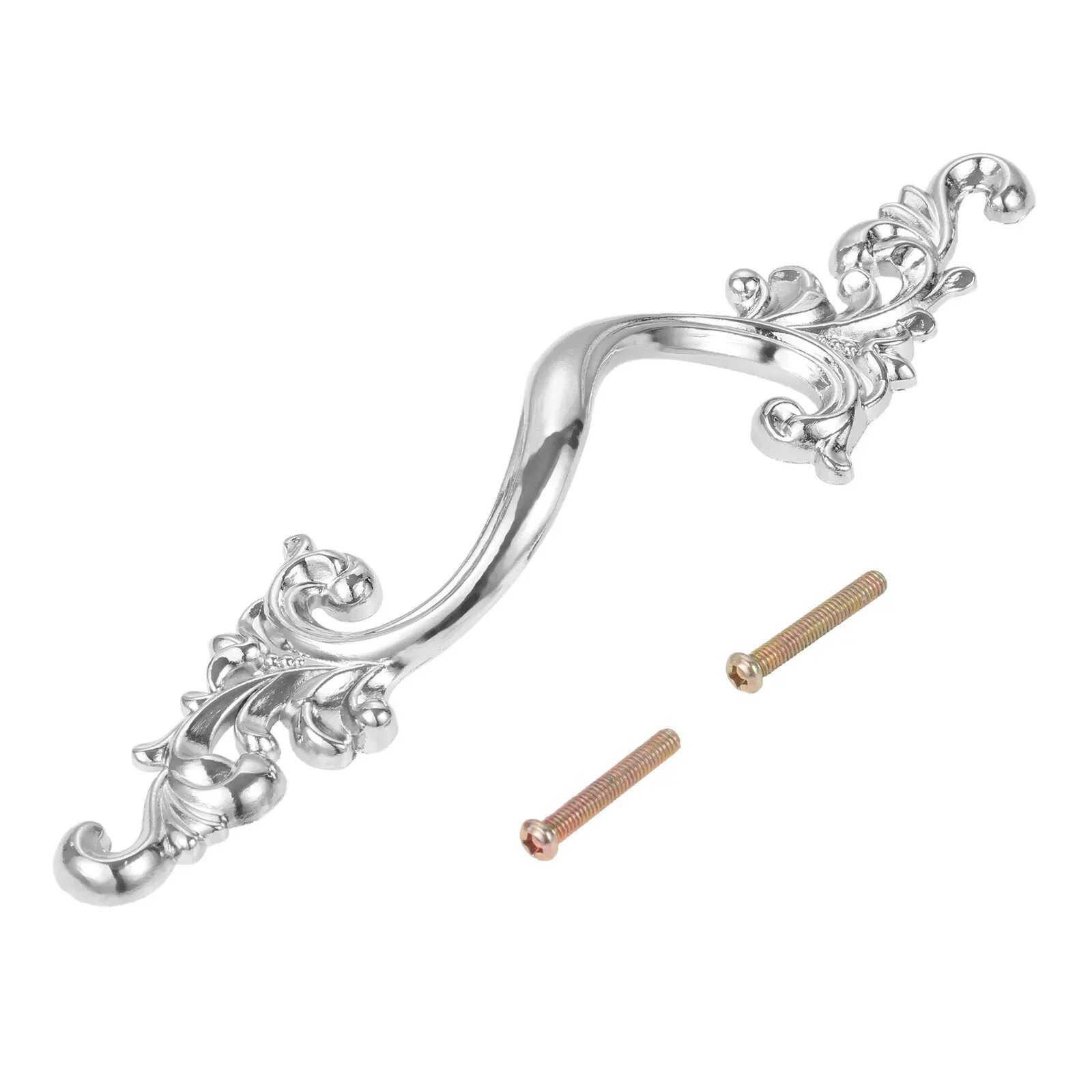 Цинковый сплав ручки для шкафа античный бронзовый/серебристый 64/96 мм Silver 96mm Hole