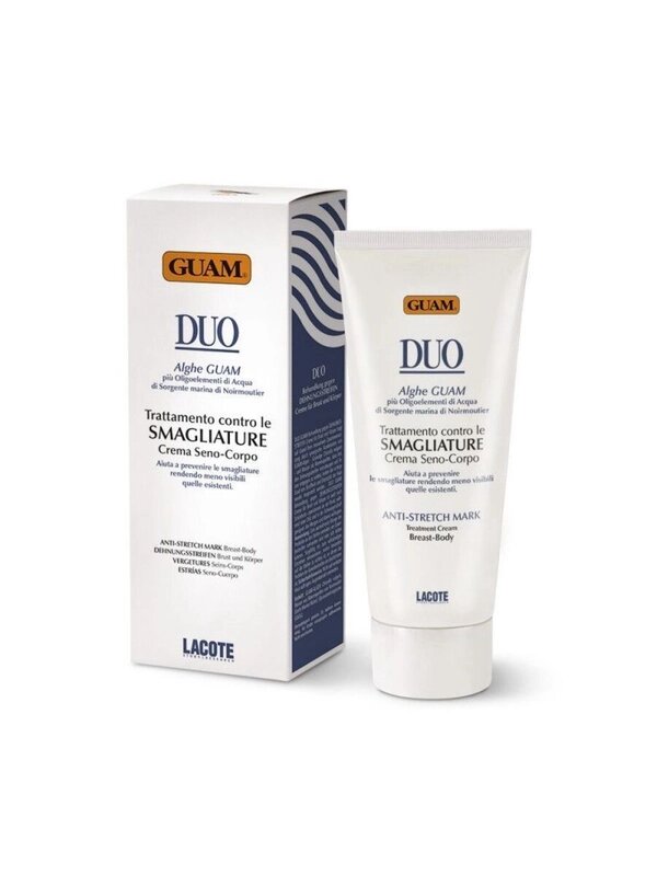 Guam Крем против растяжек для тела и груди Trattamento Contro Le Smagliature, 200 мл