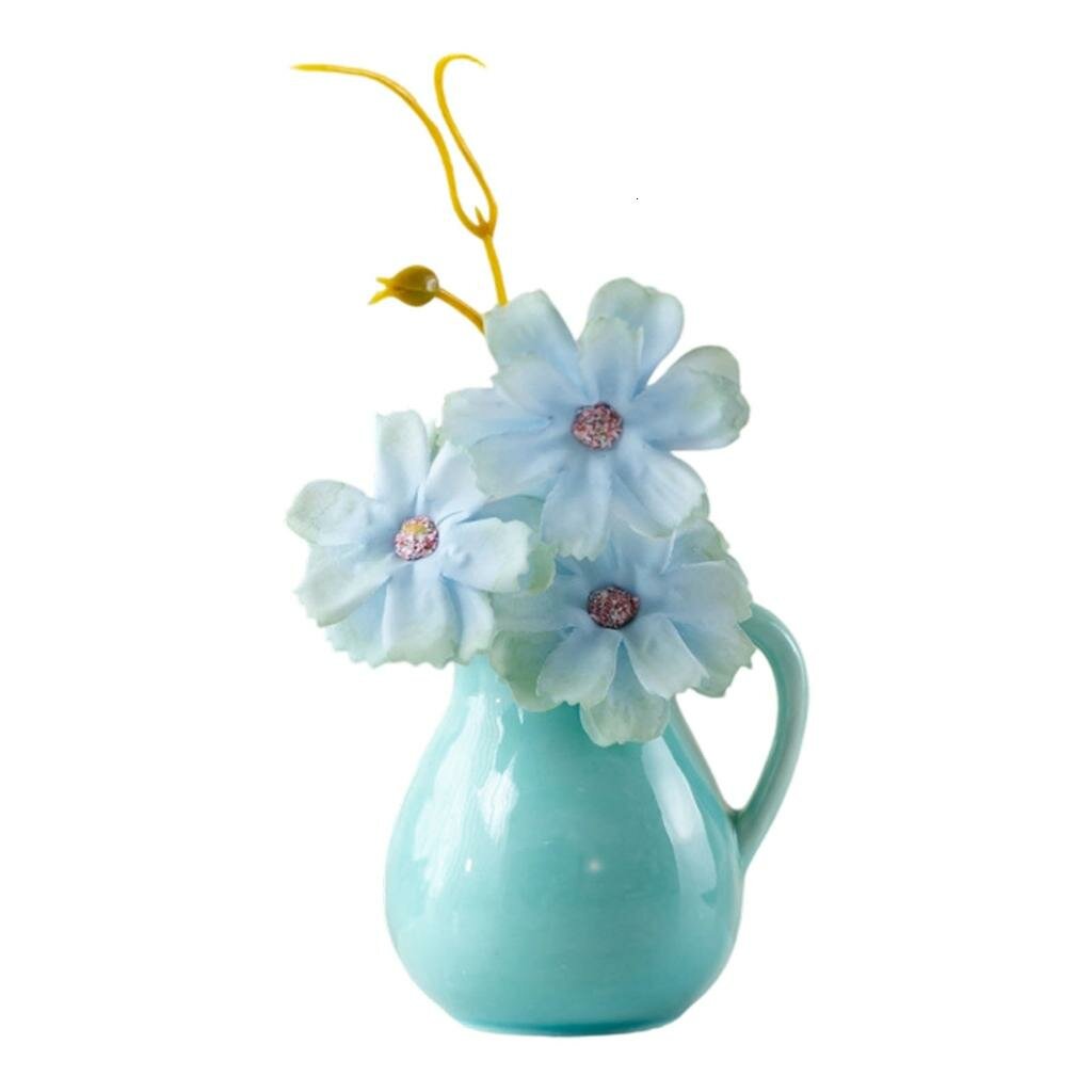 Магниты-вазы для цветов на холодильник, Синий - Портативная бутылка