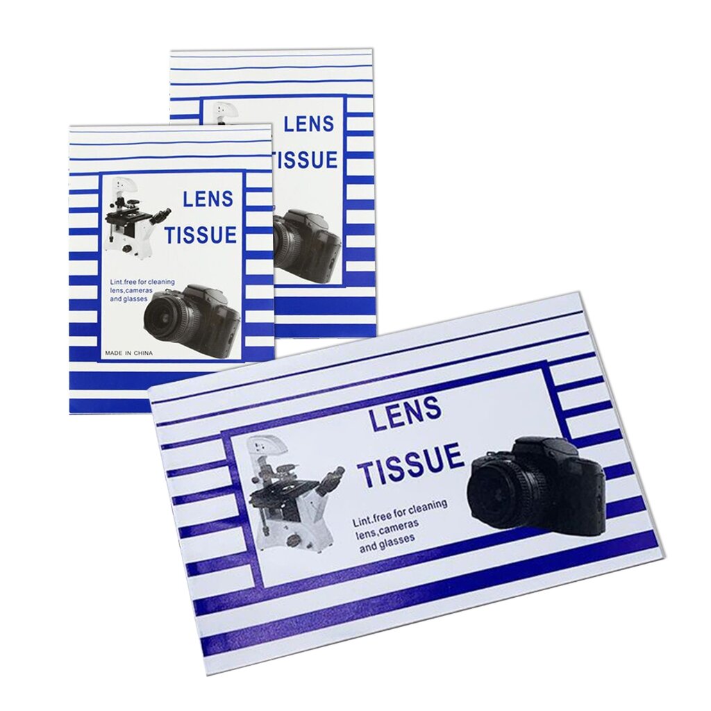 100 листов мягкой ткани для очистки без царапин для экранов телефонов и камер, 50+50 размеров