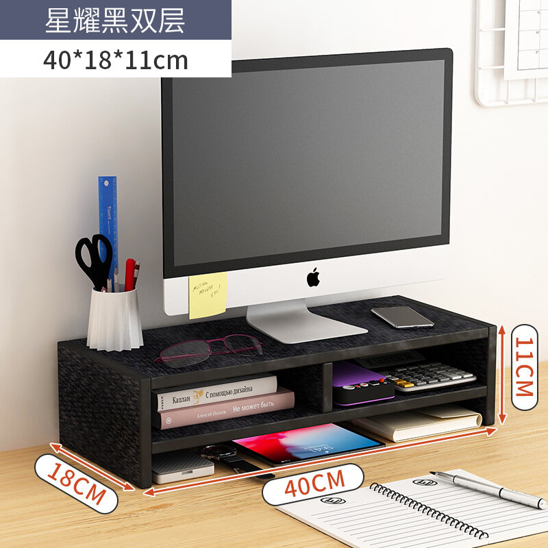 Подставка для монитора компьютера, органайзер для стола, настольная полка для хранения, подставка для стола