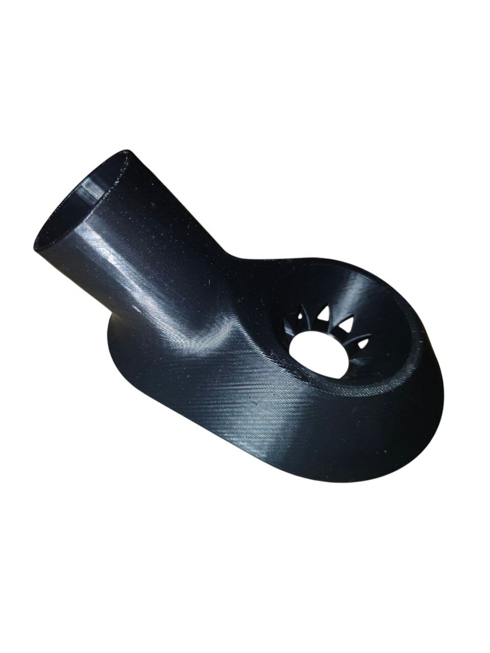 Адаптер для пылеудаления, пылеотвод при сверлении, патрубок 32 мм под шланг пылесоса, PLA