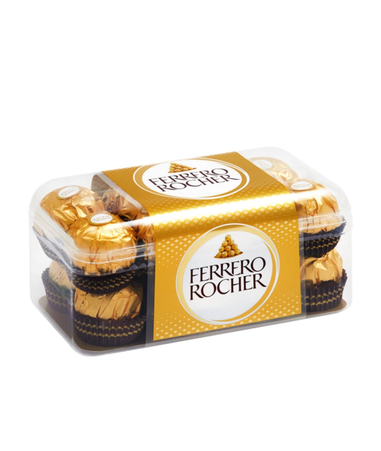 Конфеты FERRERO ROCHER из молочного шоколада с кремовой начинкой, 200г