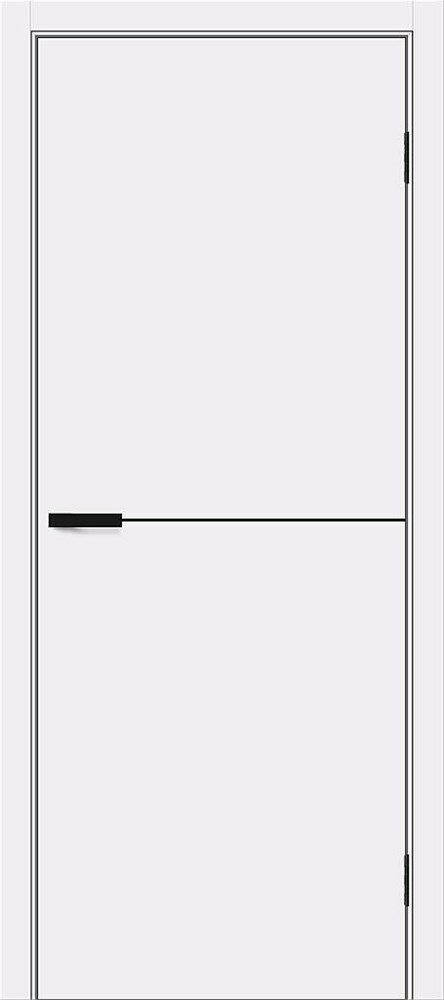 BRAVO Межкомнатная дверь 200*60, Браво-0.81, White Pro , Винил 200*60 White Pro