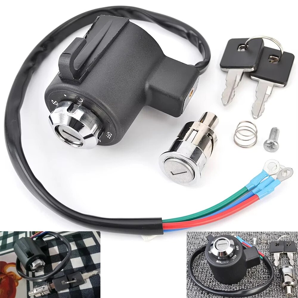 Замок зажигания с ключом для Harley Davidson Sportster XL 883 1200 XL883 XL1200 XL883HUG XR1200 XR1200X FXR FXLR FXRP FXRS FXRT