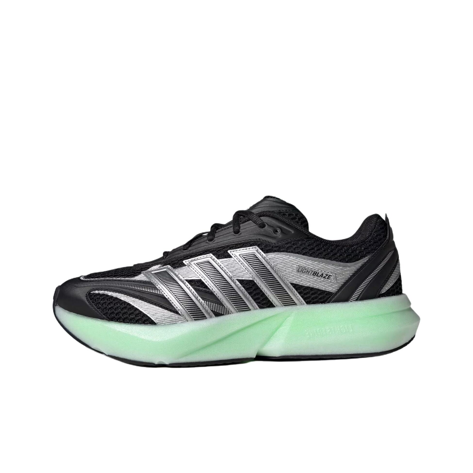 Кроссовки adidas Lightblaze, размер EU 44 стопа (28CM), черный/серебряный — фото 1