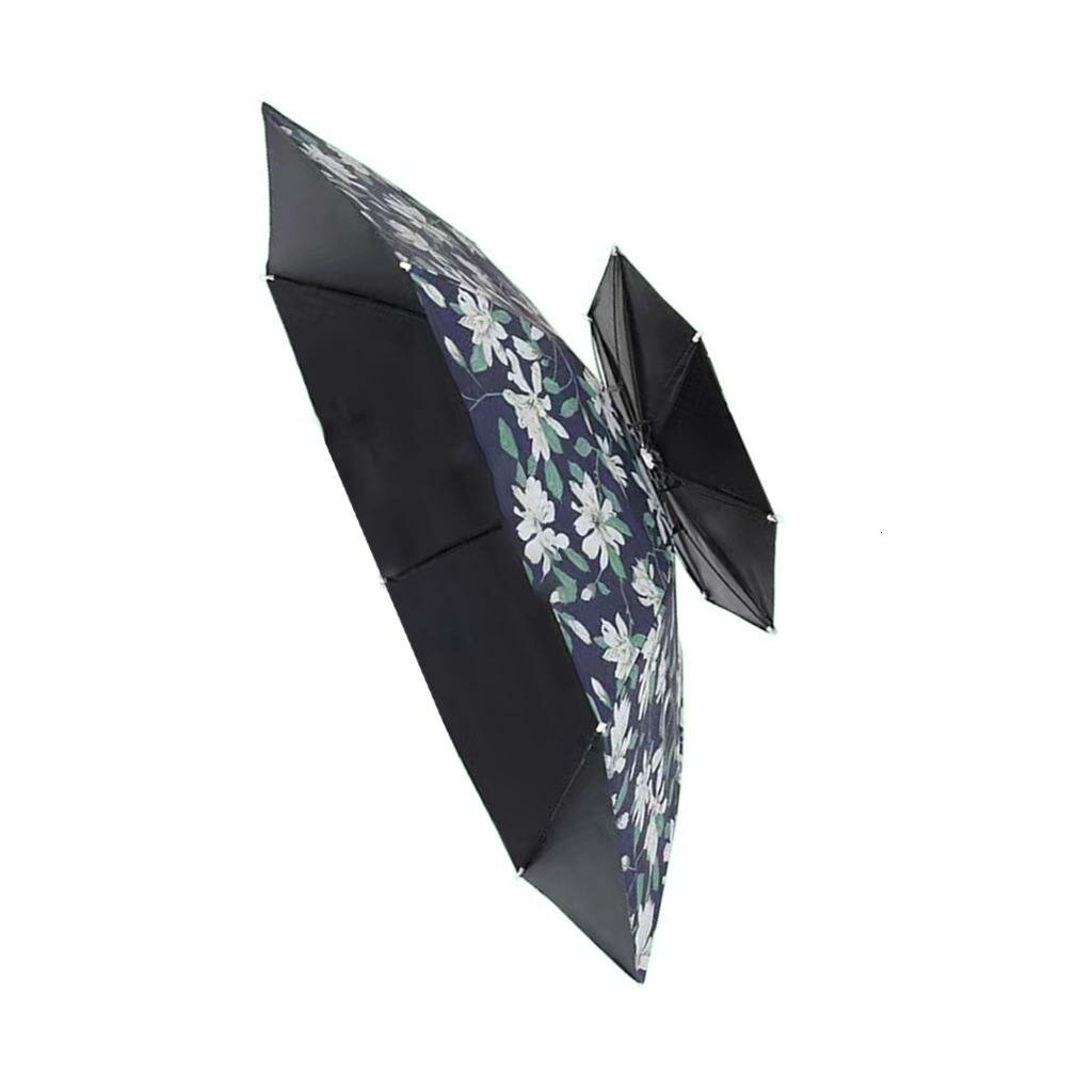 Складная кепка-зонт, Виниловая лилия