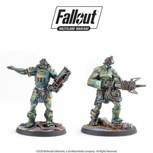 Настольная игра Super Mutants: Overlord and Fist Fallout: Wasteland Warfare