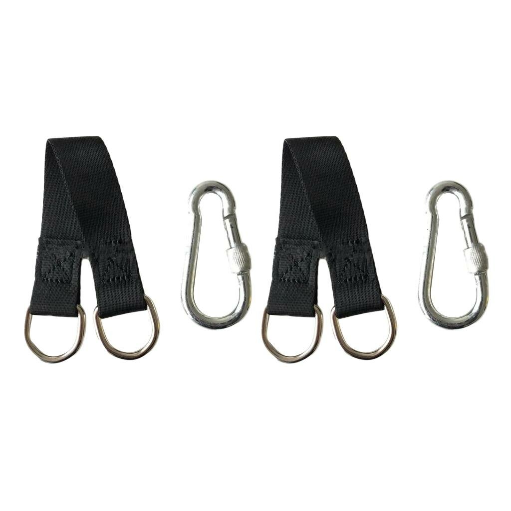 Качели с карабинами для подвески гамака, 2.5x25 см
