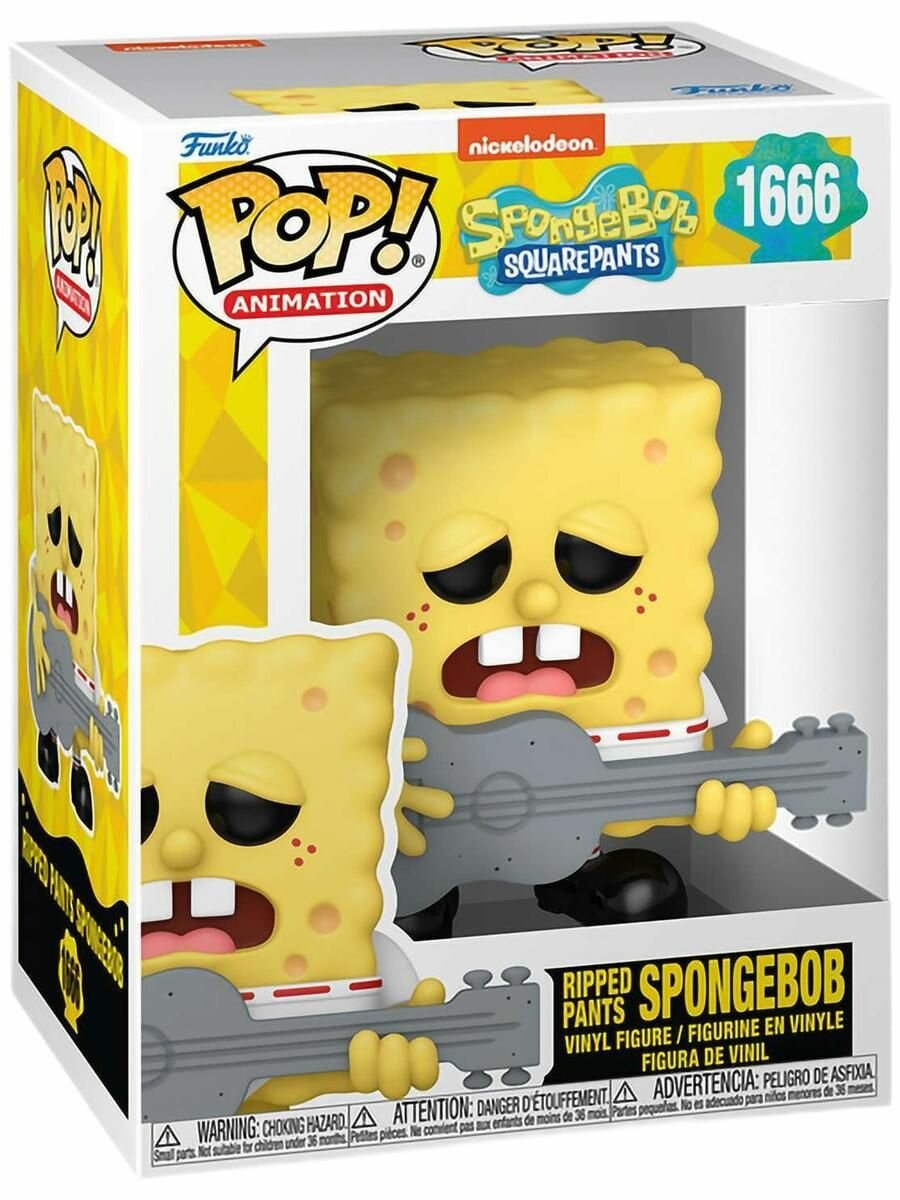 Фигурка Funko POP! Animation. Spongebob SquarePants 25th: Ripped Pants Spongebob (1666)