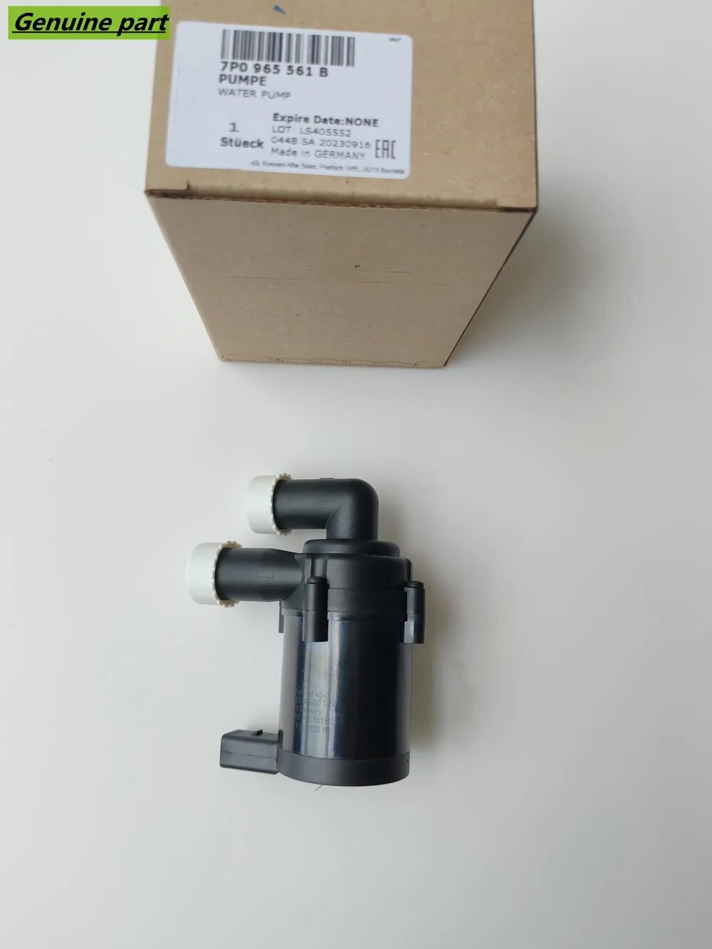 Оригинальный OEM 7P0965561 7P0965561B автоматический вспомогательный водяной насос для VW Amarok 2017-2022 для VW Touareg 2013-2018 Multivan 2016-2022