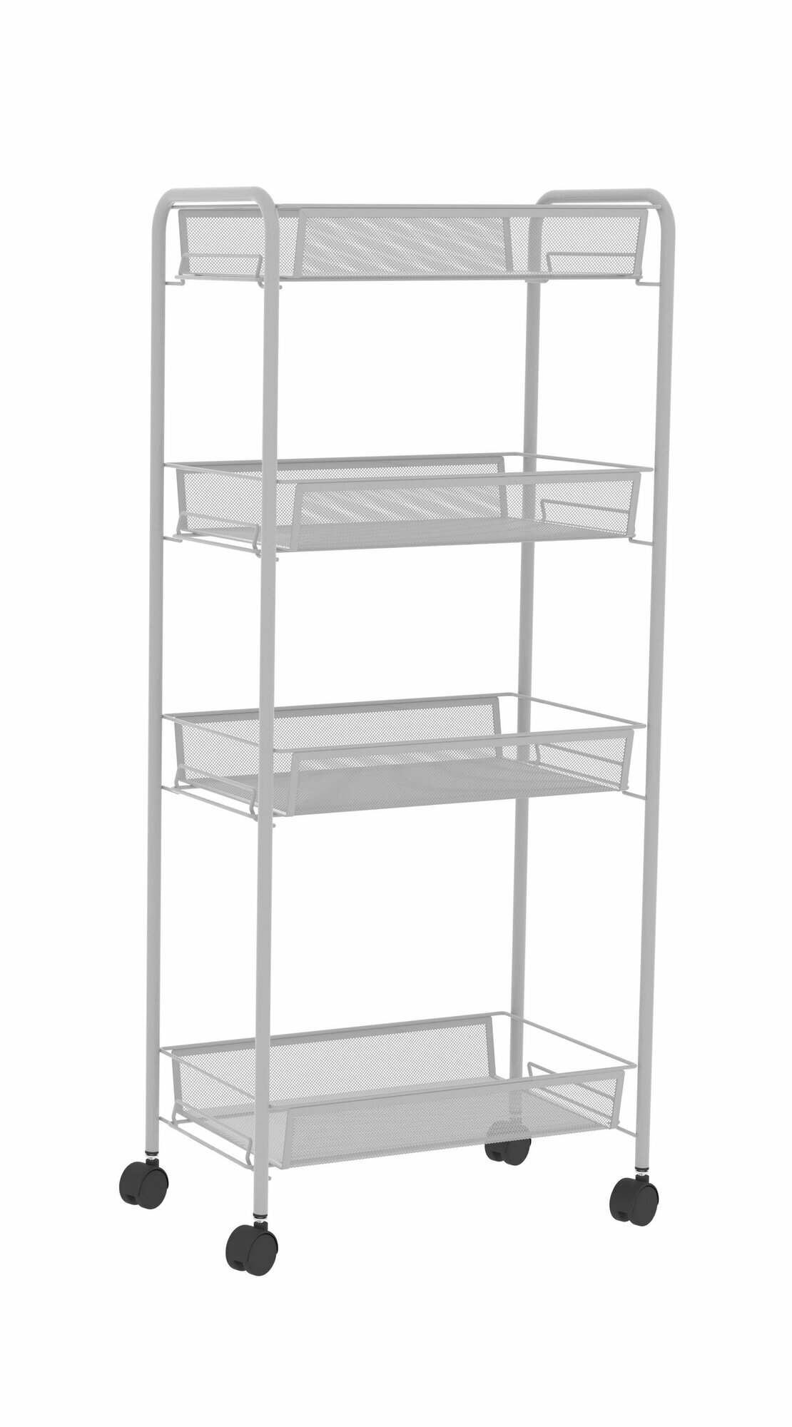 Этажерка 4-Х полочная ладья 24К БЕЛ соликамск