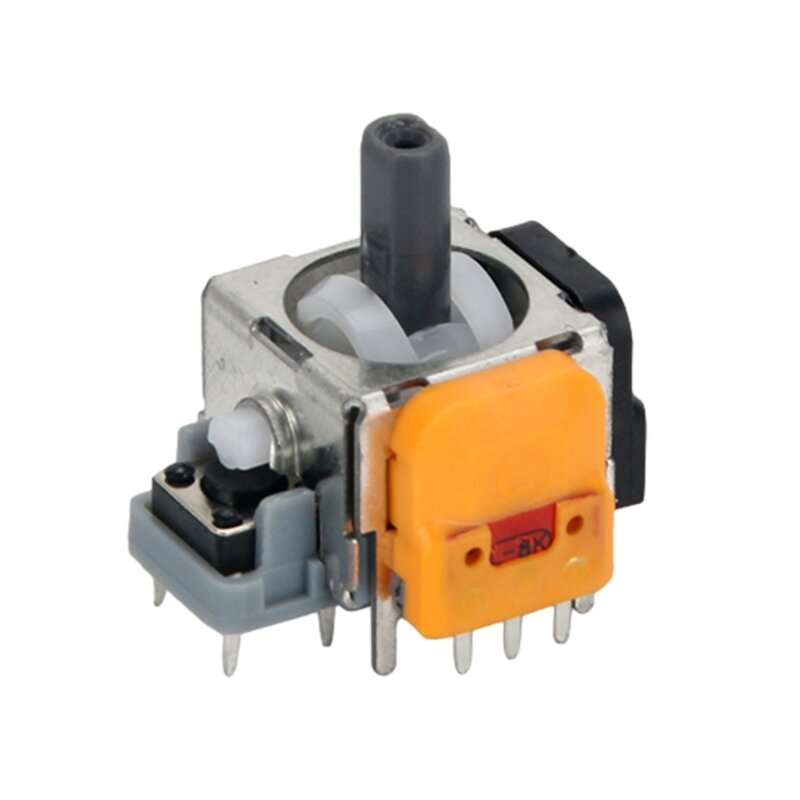 Джойстик с эффектом Холла, Рокер, 3D Аналоговый Сенсорный Модуль, Потенциометр для большого пальца, Заменяемая Деталь, Совместимая с одним Контроллером