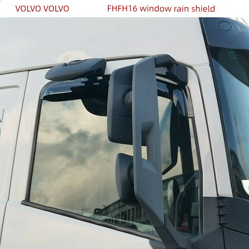 Новый дефлектор (ветровик) для грузовиков Volvo FH, FM, FE, FMX – аксессуар для модификации Volvo новый FH16 черный, 1