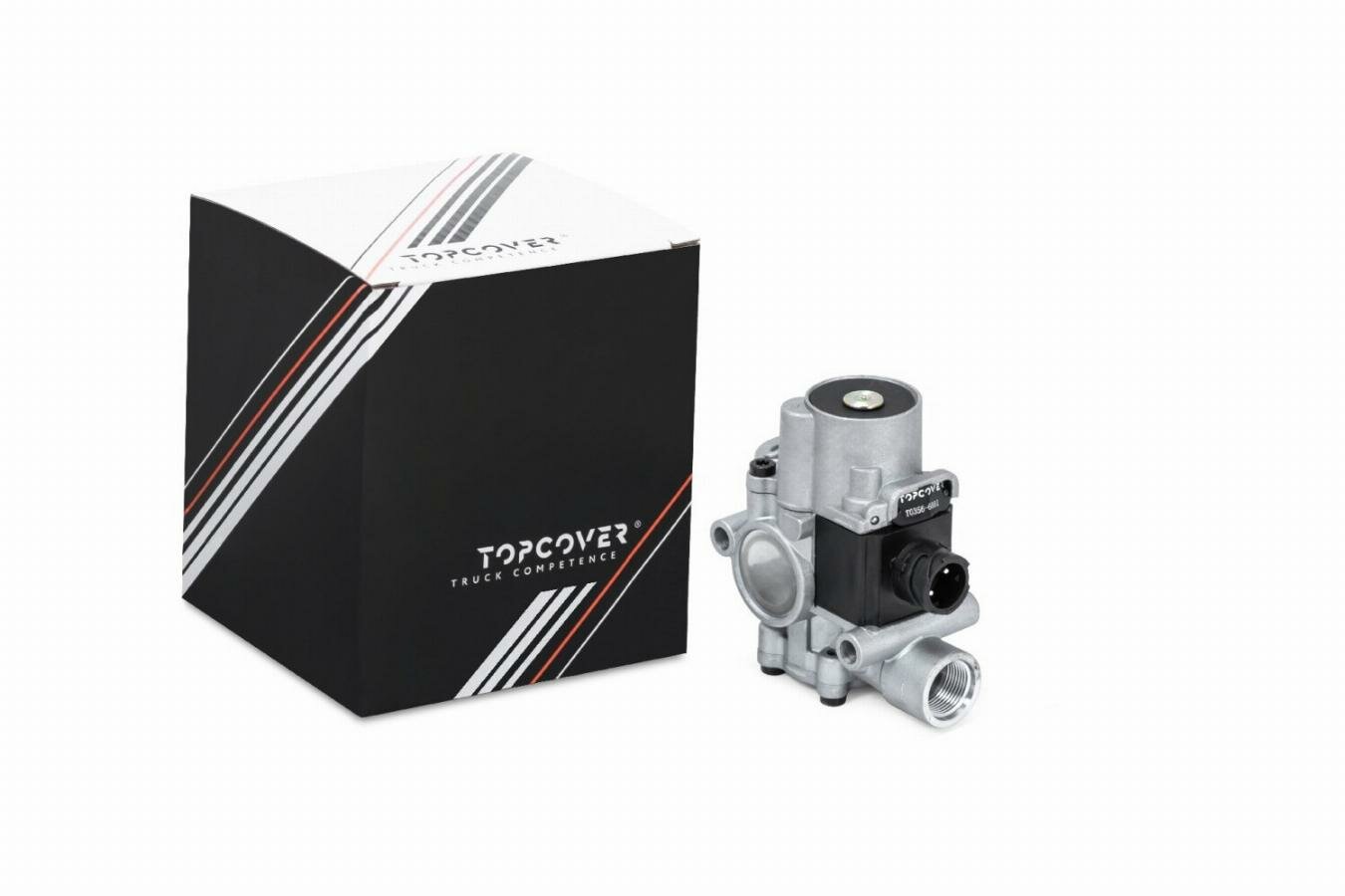 Кран модулятор ABS MB/Volvo/Iveco/МАЗ/ПАЗ T03566001 (Topcover)