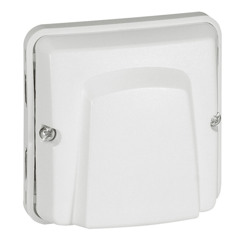 Выход кабеля Legrand Plexo Artic, пластиковый, декоративный