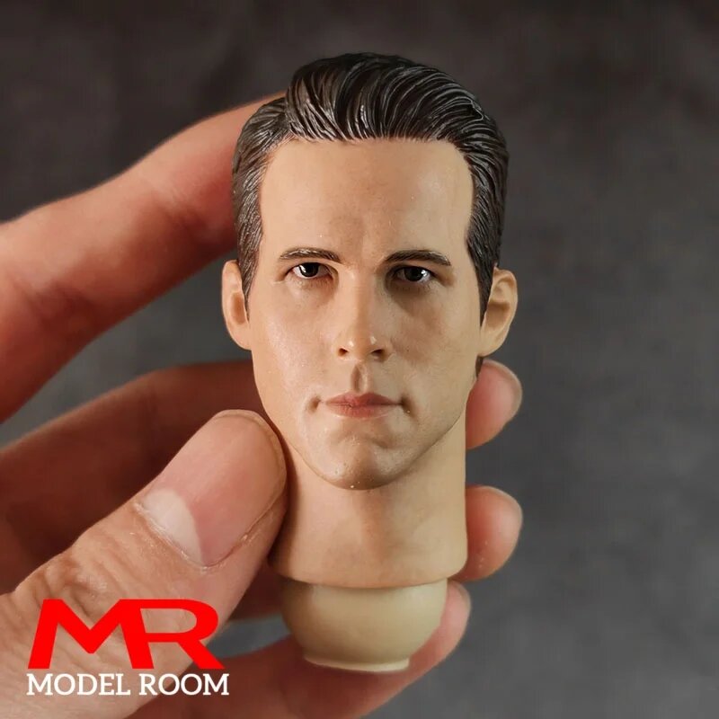 Модель головы Райана Рейнольдса 1/6 MAK