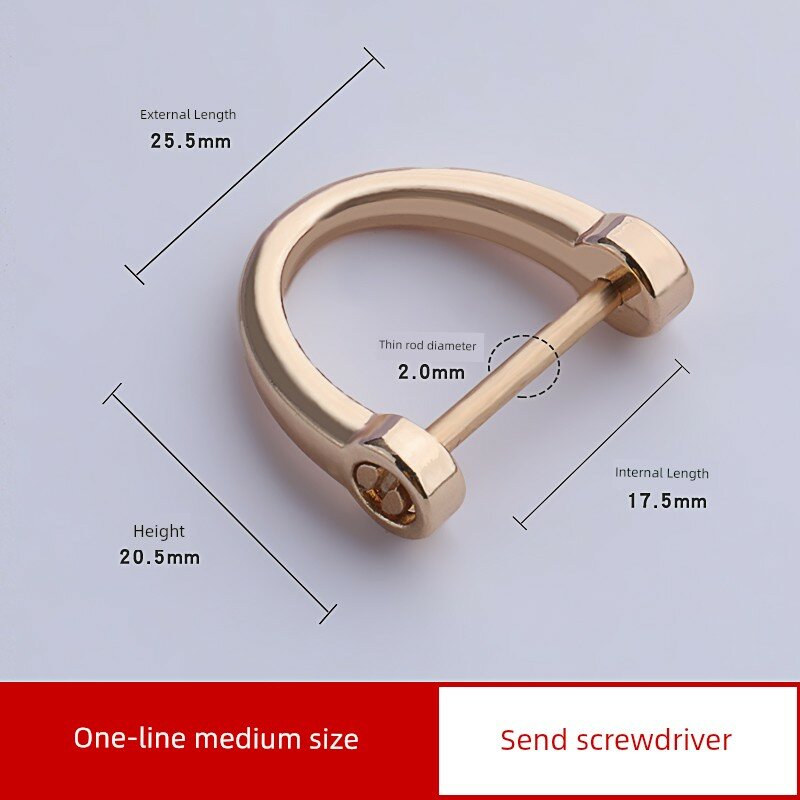 Брелок для ключей автомобиля с защитой от потери, в форме подковы, с D-образным кольцом, для пульта дистанционного